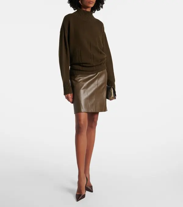TOM FORD Waffle-knit Cashmere And Cotton Sweater