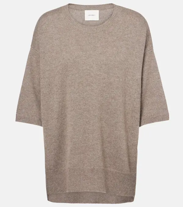 LISA YANG Mila Oversized Cashmere Sweater - Brown