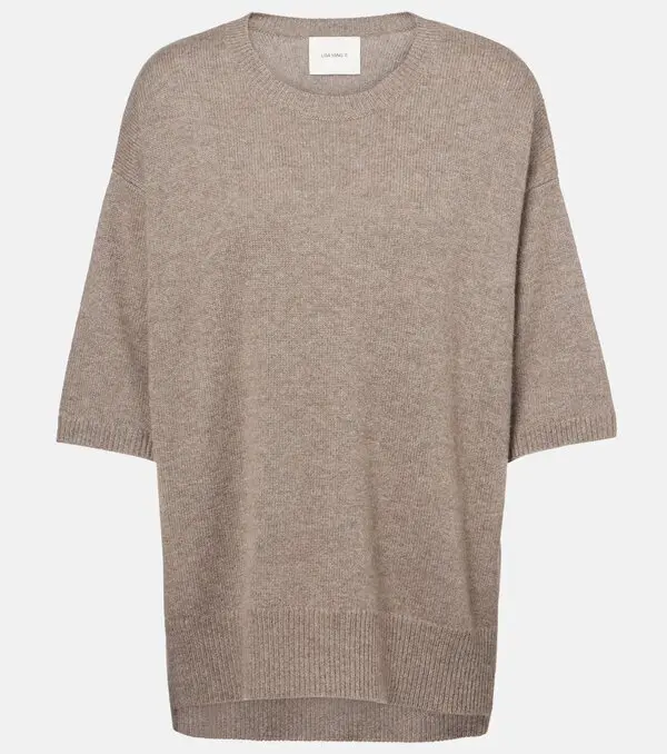 LISA YANG Mila Oversized Cashmere Sweater - Brown