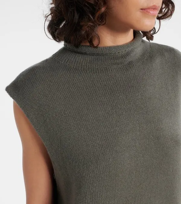 LISA YANG Knitted Cashmere Top