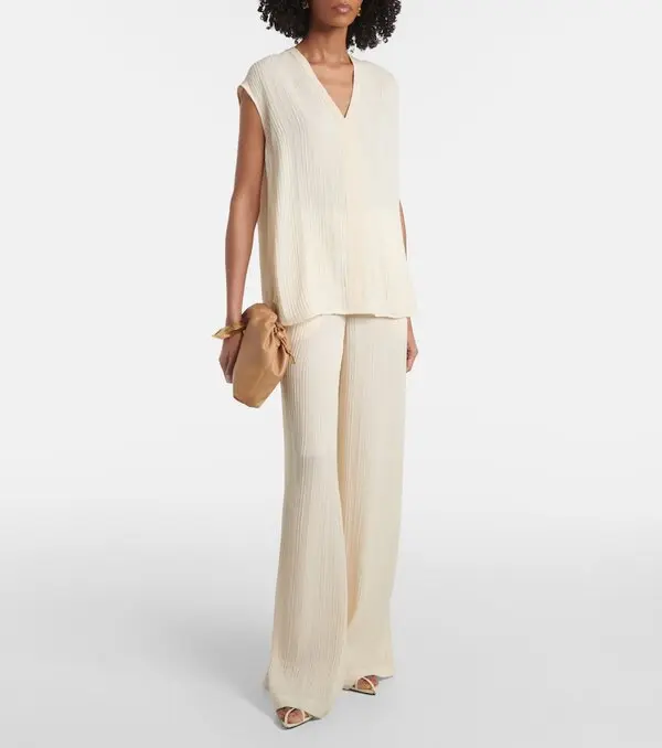 JOSEPH Lucien Pleated Top