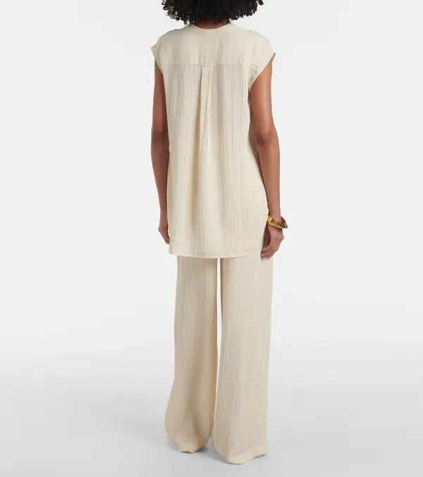 JOSEPH Lucien Pleated Top