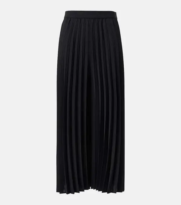 JOSEPH Airy Plissé Cropped Culottes