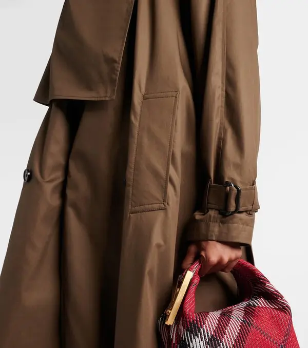 Burberry Cotton Gabardine Trench Coat