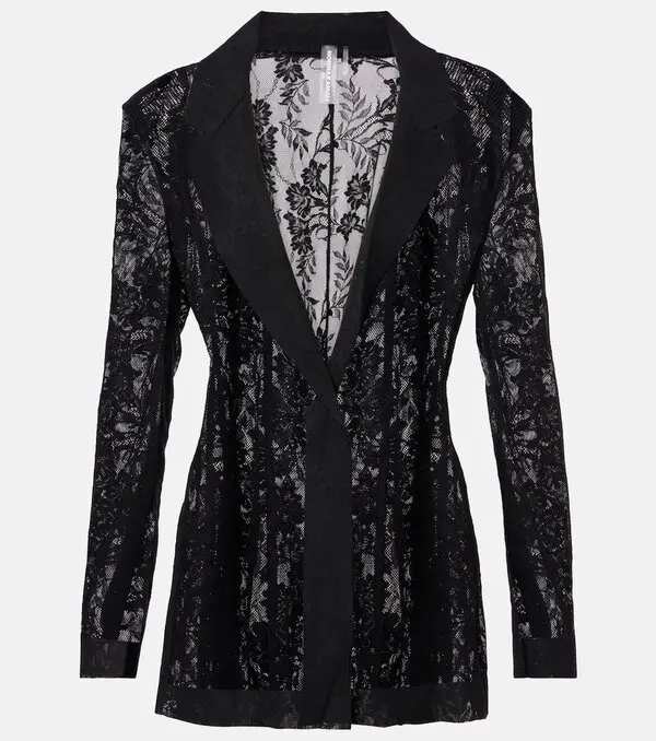 Norma Kamali Lace Blazer
