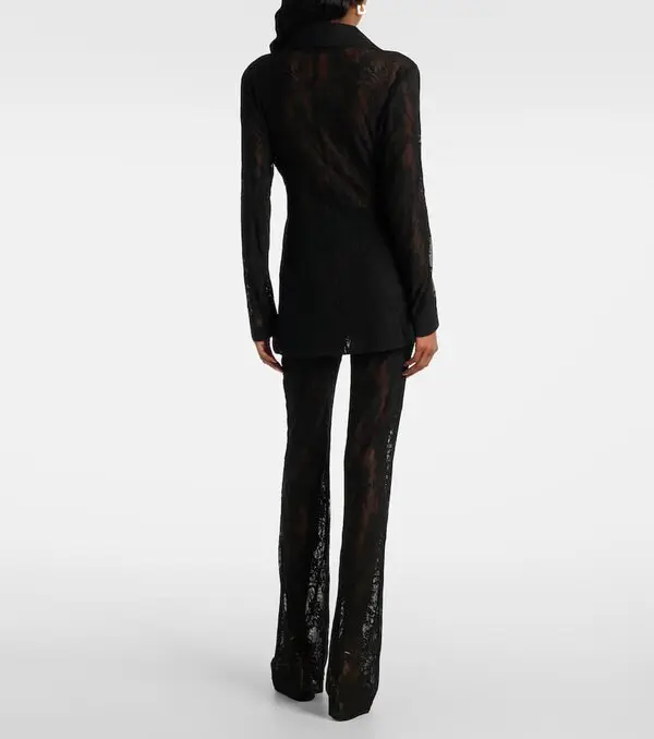 Norma Kamali Lace Blazer