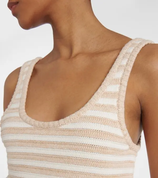 The Upside Freida Striped Knit Top