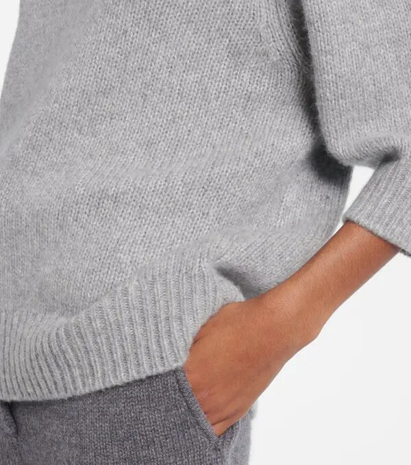 LISA YANG Lailai Cashmere And Silk Polo Sweater