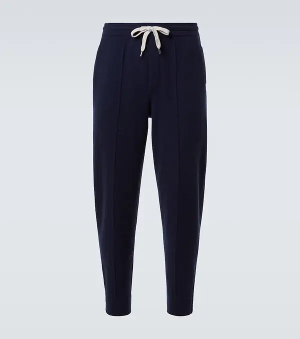 Brunello Cucinelli Cashmere-blend Sweatpants