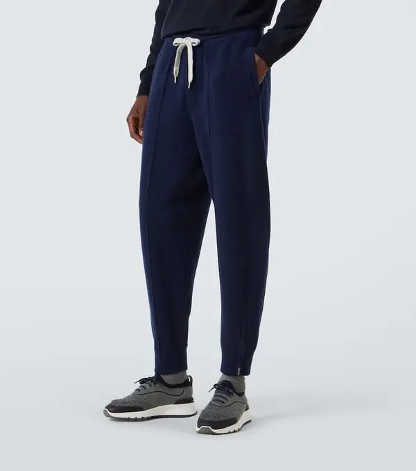 Brunello Cucinelli Cashmere-blend Sweatpants