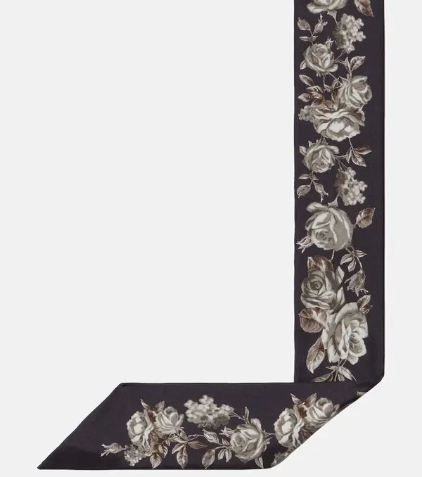 Magda Butrym Floral Silk Scarf