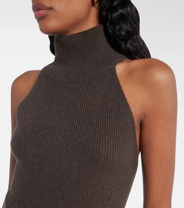 LISA YANG Lisa Cashmere Turtleneck Minidress