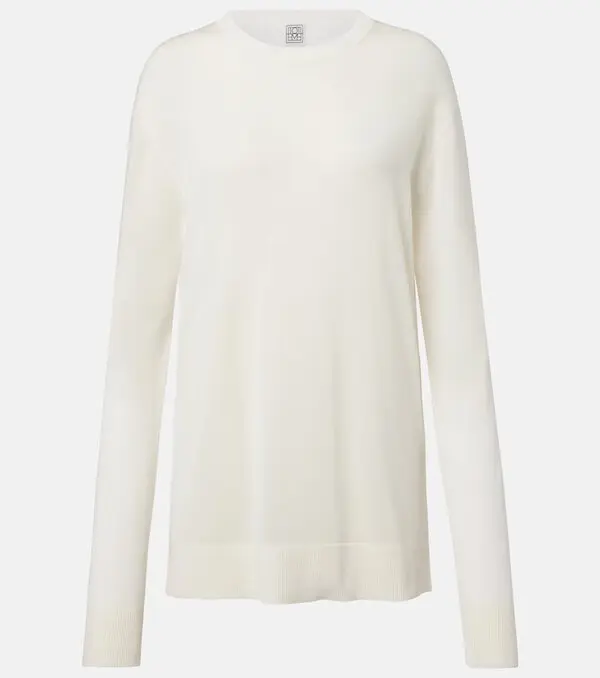 TOTEME Oversized Sweater - White