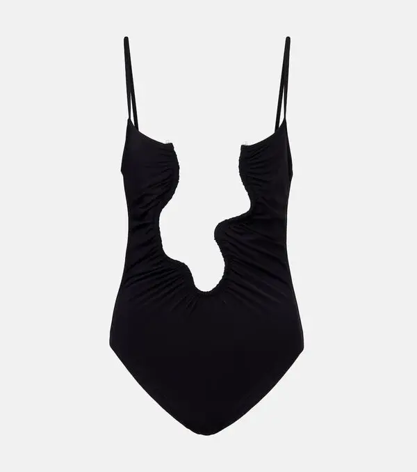 Christopher Esber Salacia Cutout Swimsuit - Black