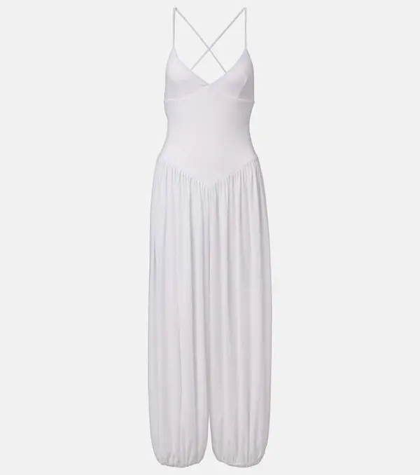 Norma Kamali Kenny Jumpsuit - White