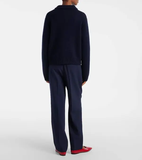 LISA YANG Lynna Cashmere Cardigan - Blue