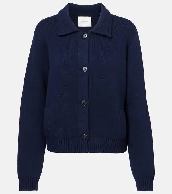 LISA YANG Lynna Cashmere Cardigan - Blue