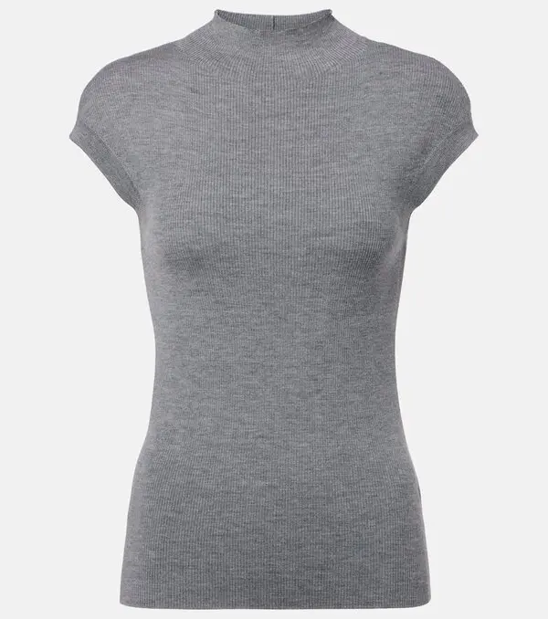 Jardin Des Orangers Wool Mockneck Top