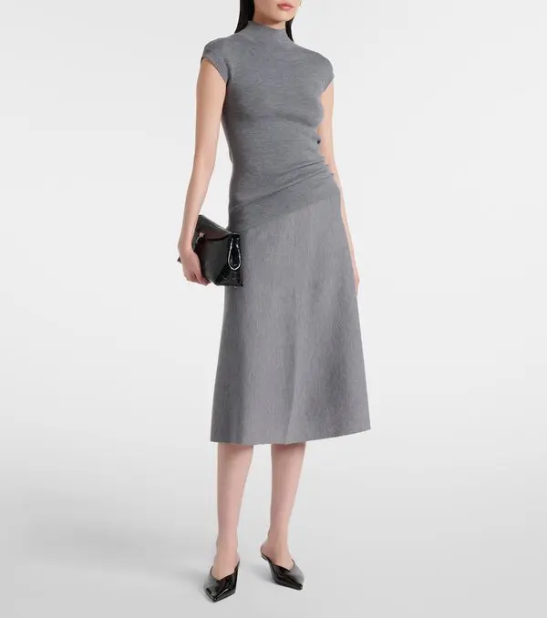 Jardin Des Orangers Wool Mockneck Top