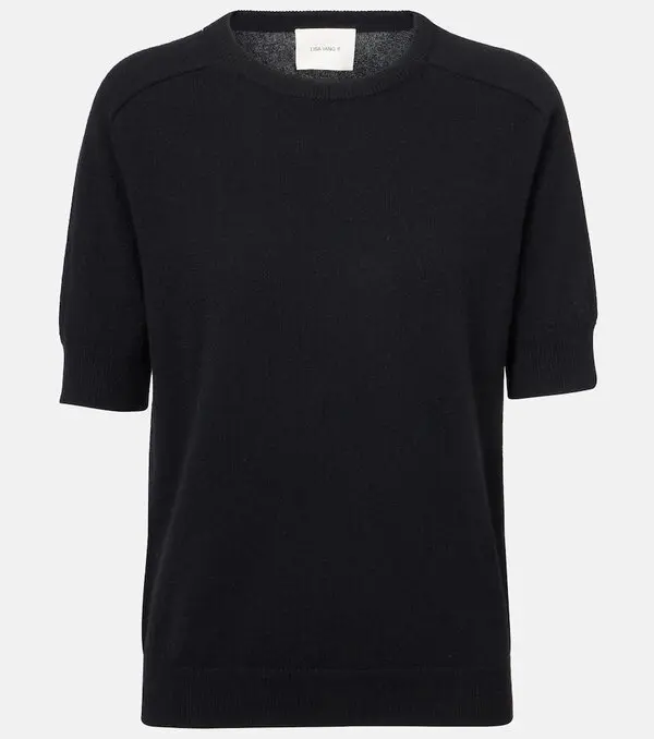 LISA YANG Kenza Cashmere T-shirt - Black