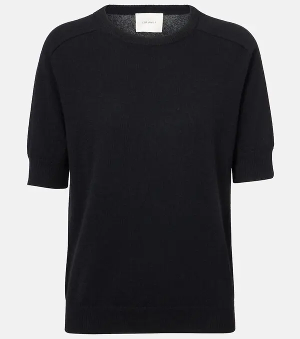 LISA YANG Kenza Cashmere T-shirt - Black