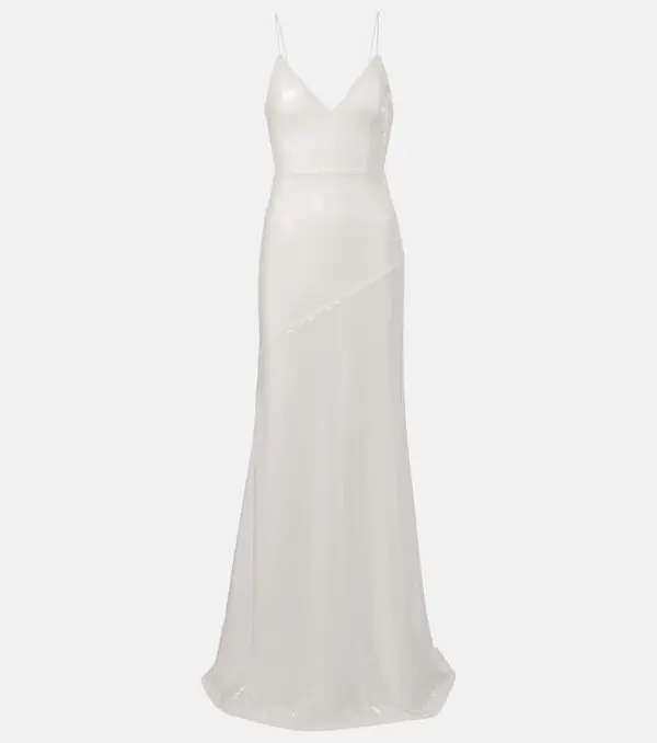 Alex Perry Bridal Sequined Gown