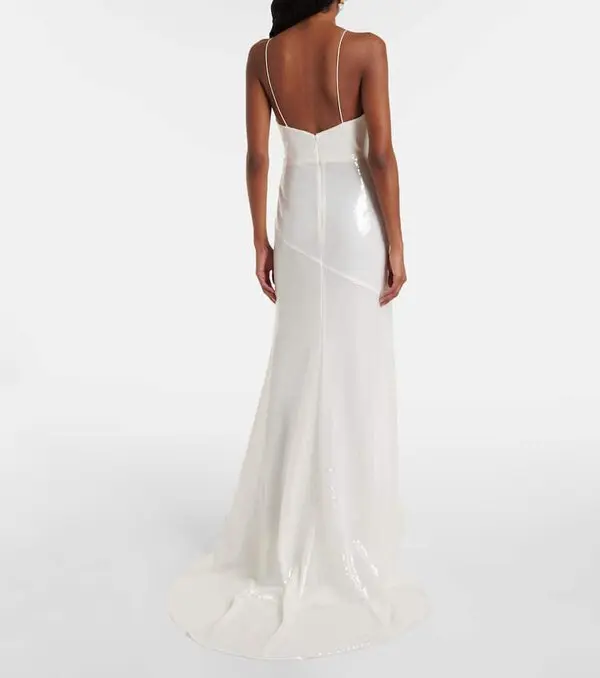 Alex Perry Bridal Sequined Gown