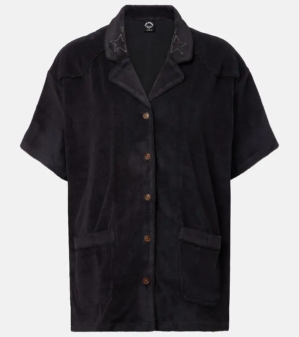 The Upside Saddle Up Cotton-blend Terry Shirt