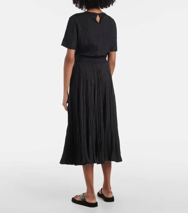 JOSEPH Sully Silk Midi Skirt
