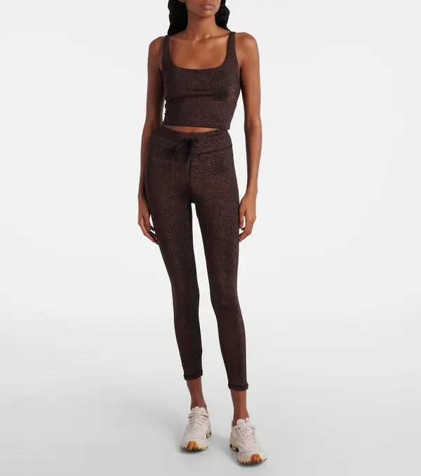 The Upside Arizona Mid-rise Leggings - Brown