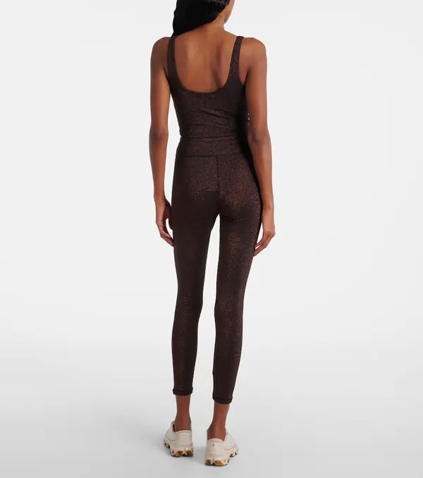The Upside Arizona Mid-rise Leggings - Brown