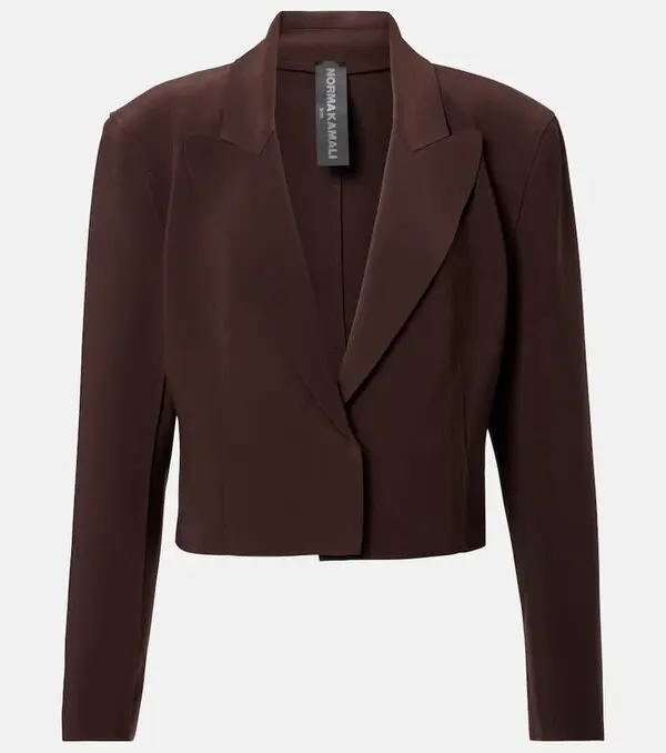 Norma Kamali Jersey Blazer