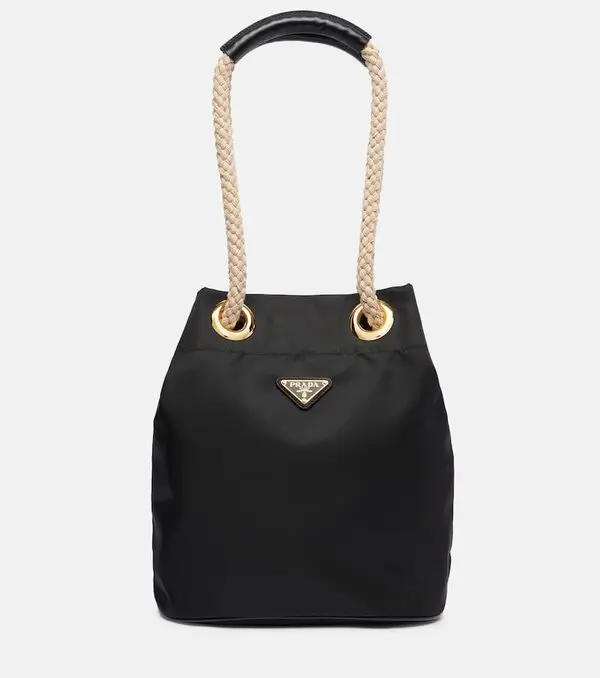 Prada Mariner Re-nylon Small Bucket Bag - Black