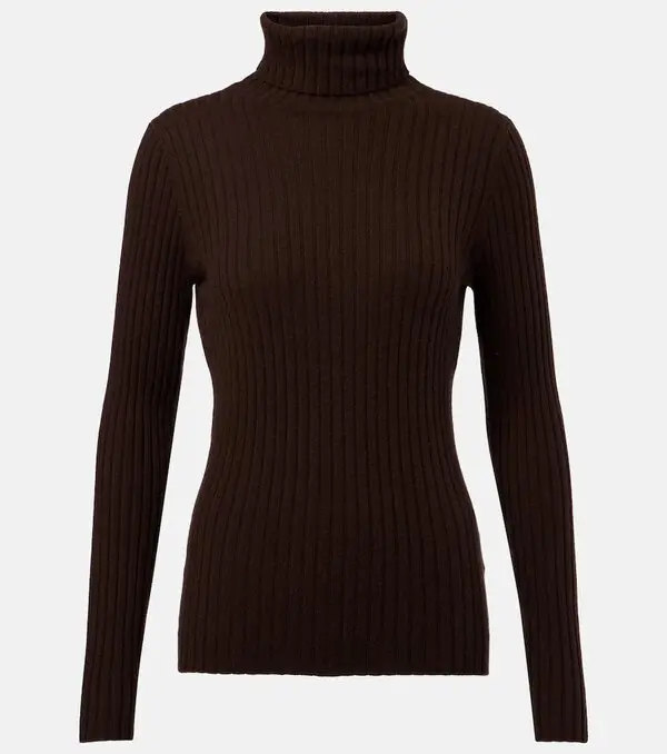 Jardin Des Orangers Ribbed-knit Cashmere Turtleneck
