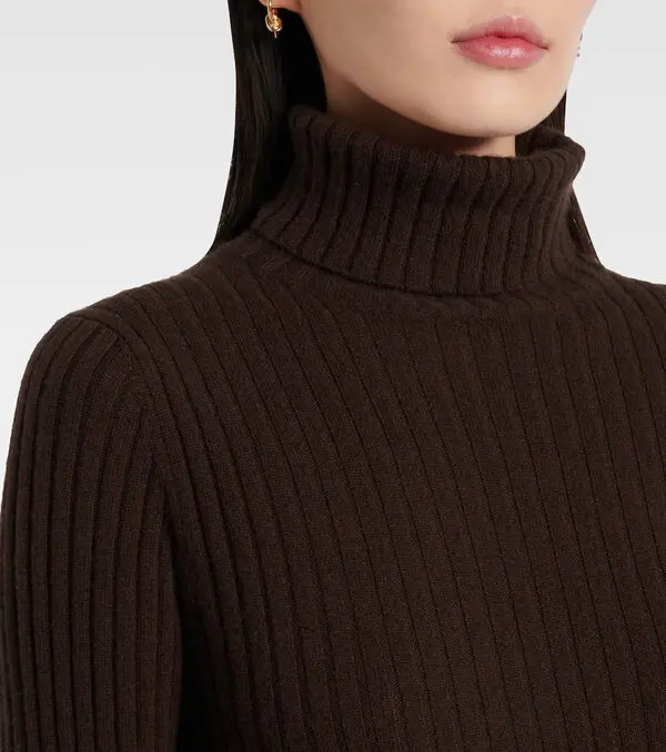 Jardin Des Orangers Ribbed-knit Cashmere Turtleneck