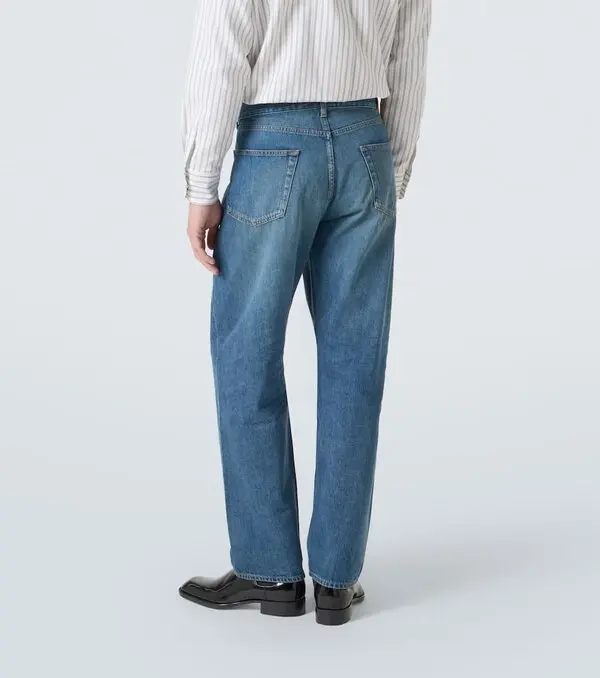 Saint Laurent Mick Mid-rise Straight Jeans