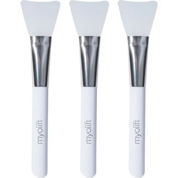 7E WELLNESS Silicone Brush Applicator For Skincare - White