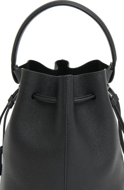 MANSUR GAVRIEL Dea Leather Bucket Bag - Black