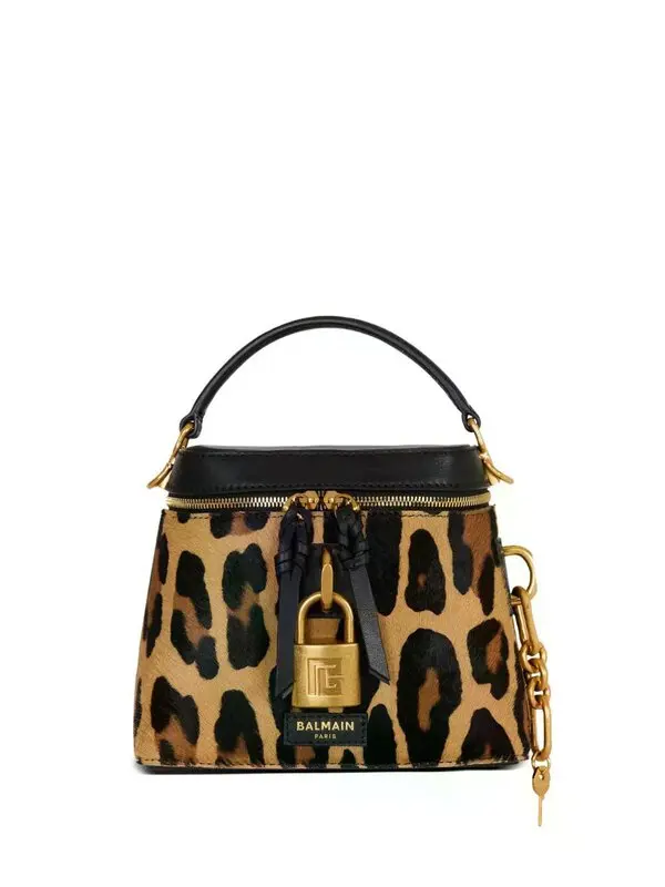 Balmain Pulse Tote Bag - Brown