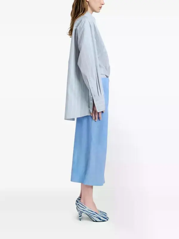 Proenza Schouler Nadia Midi Skirt - Blue
