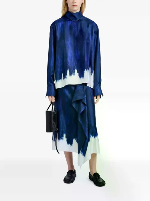 Proenza Schouler Silk Skirt