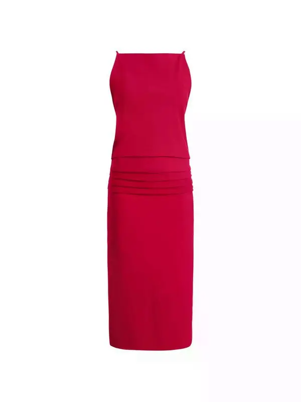 Proenza Schouler Priya Midi Dress - Red