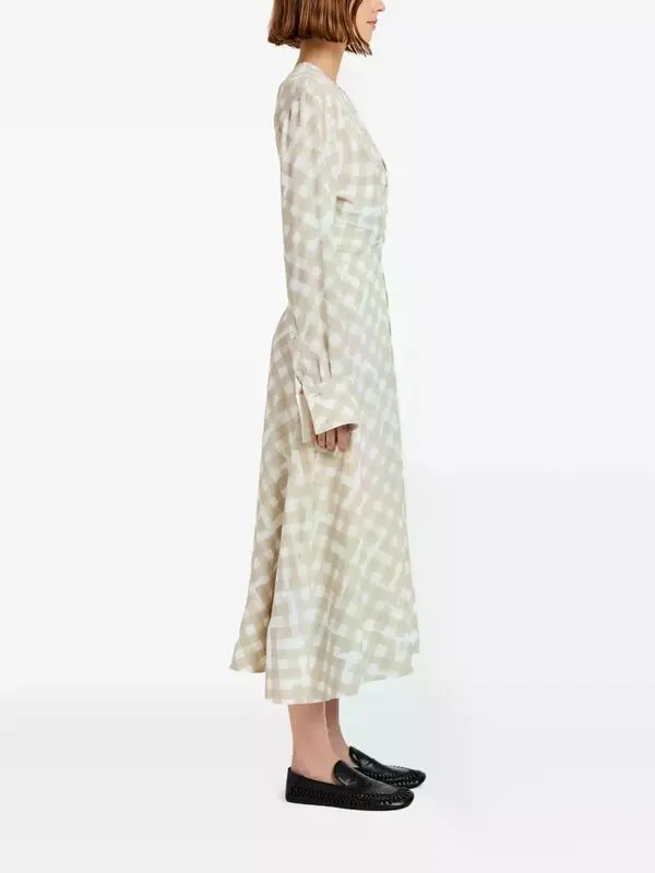 Proenza Schouler Keria Midi Dress - Neutrals