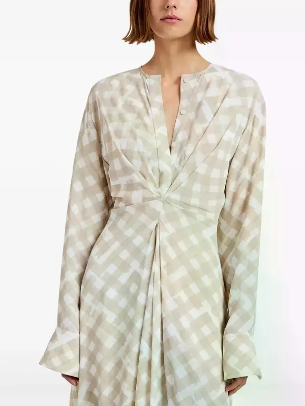 Proenza Schouler Keria Midi Dress - Neutrals