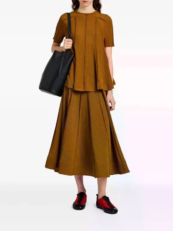 Proenza Schouler Tavia Knitted Top - Green