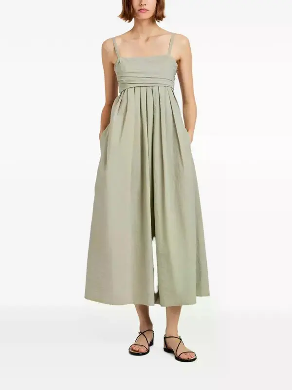 Proenza Schouler White Label Claudine Midi Dress - Green