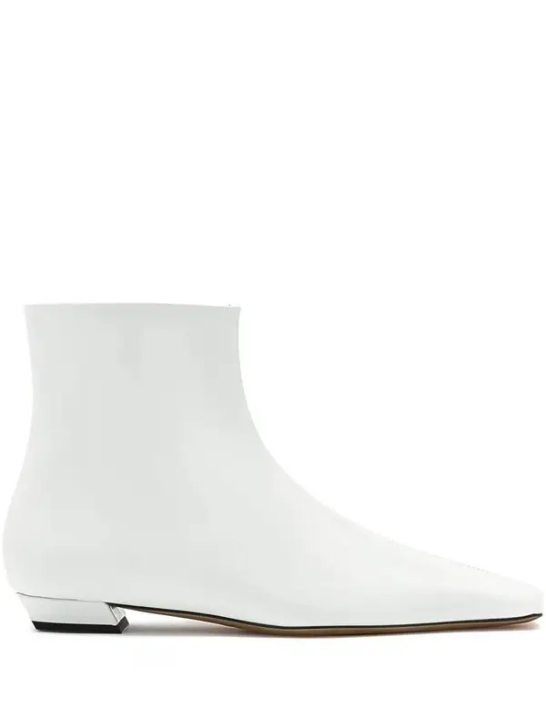 Proenza Schouler Trap Ankle Boots - White