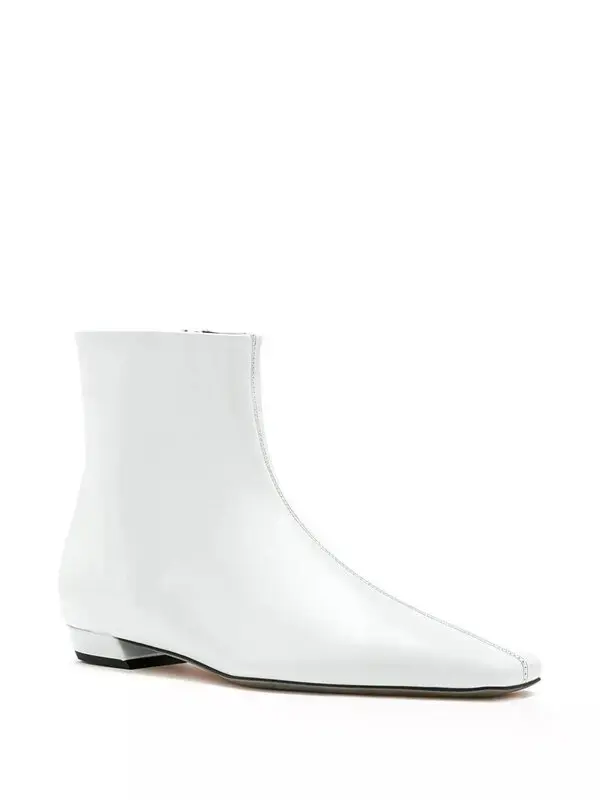 Proenza Schouler Trap Ankle Boots - White
