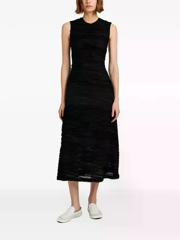 Proenza Schouler White Label Ruffled Midi Dress
