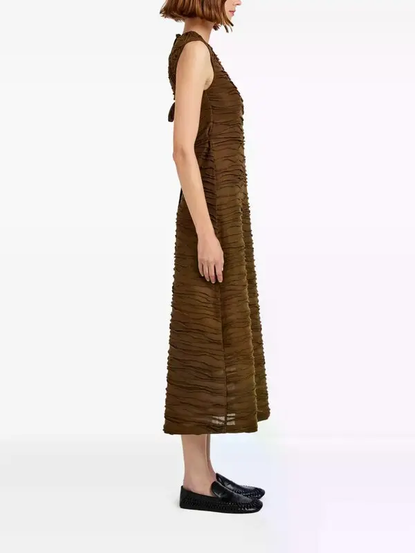 Proenza Schouler White Label Laura Midi Dress - Brown